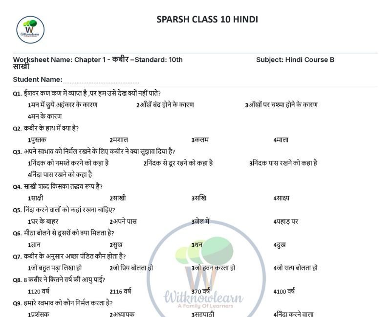 CBSE Class 10 Social Science 60 Map Questions with Answers